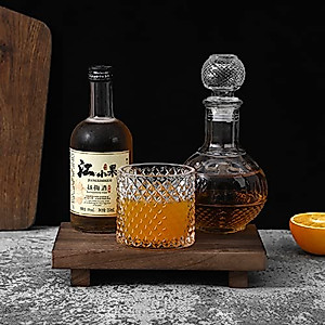 Small Bathroom Counter Organizer Wooden Decorative Trays Rectangular Cosmetic Holder for Kitchen, Soap, Lotion Bottle, Plant, Cosmetic, Nut - Brown