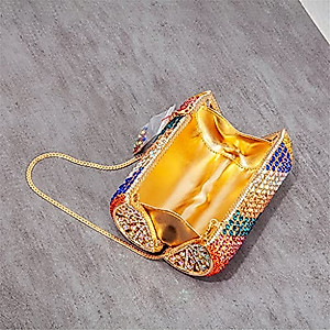 DOUBAO Coke Can Diamond Evening Clutch Crystal Rhinestone Wallet and Tote