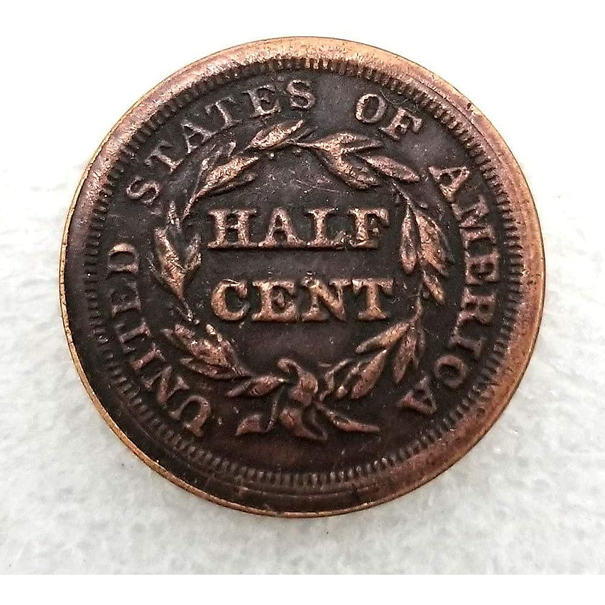 1851 Historic Half-Cent Nickel Old Coin-American Commemorative Uncirculated Old American Coins-Prefer to Handmade Coins Crafts Historical Gifts