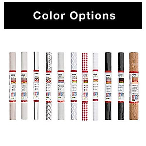 Smart Design Adhesive Shelf Liner - 18 Inch x 120 Feet Total (Set of 6 Rolls) - Drawer Cabinet Paper - Kitchen - Chantilly Blush