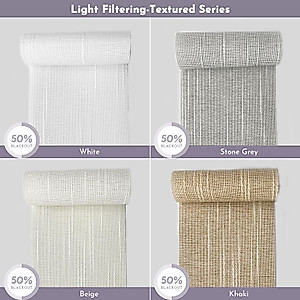 Graywind Vertical Blinds Privacy Reversible Blackout Vertical Blind Track Slats Set for Home Office (Fabric Samples)