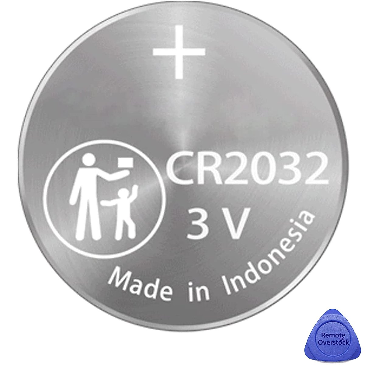 (2 Pack) CR2032 2032 Smart Remote Key Fob OEM Battery FITS Key case Shell Keychain (2017-2022) for Chrysler Pacifica and Voyager Smart Key Remotes (FCC ID: M3N-97395900, 2AOKM-CYV12) - 3 to 7 Buttons