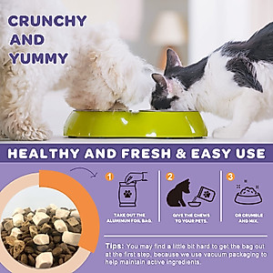 Probiotics for Dogs Powder, 6 Billion CFUs, Freeze Dried Dog Probiotics with Prebiotics and Digestive Enzymes, Vitamins and Omega 3, Allergy Itch Relief, Reduce Diarrhea, Gas