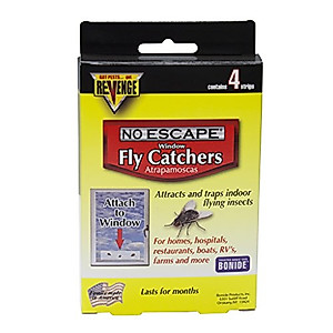Revenge Window Fly Catchers - 1 Box (4 Strips)