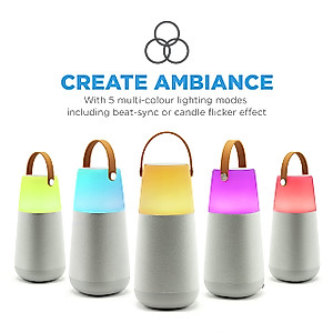 Ion Audio Bright Max Indoor/Outdoor 360 Degree Bluetooth Speaker