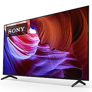 Sony KD85X85K 85" X85K 4K HDR LED TV with Smart Google TV (2022 Model) Bundle with Deco Home 60W 2.0 Channel Soundbar, 37"-100" TV Wall Mount Bracket Bundle and 6-Outlet Surge Adapter