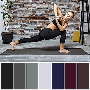 TNNZEET 7 Pack Leggings for Women - Black High Waisted Yoga Pants with Pockets Fleece Lined Leggings Women