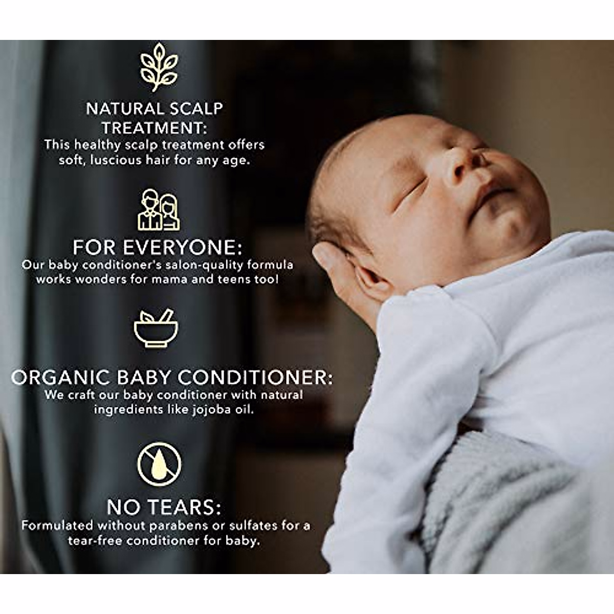 BELLA B Healthy Hair & Scalp Baby Cradle Cap Treatment 8 oz - Cradle Cap Treatment For Babies - Baby Conditioner Silky Hair Care - Cradle Cap Treatment For Toddlers - Conditioner For Babies