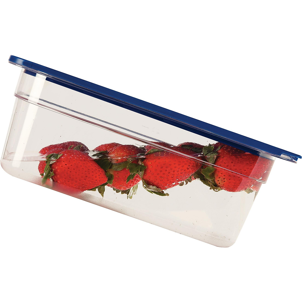 Carlisle FoodService Products 3058060 Smart Lids Third Size Polyethylene Lid, Dark Blue, 1 Count (Pack of 1)