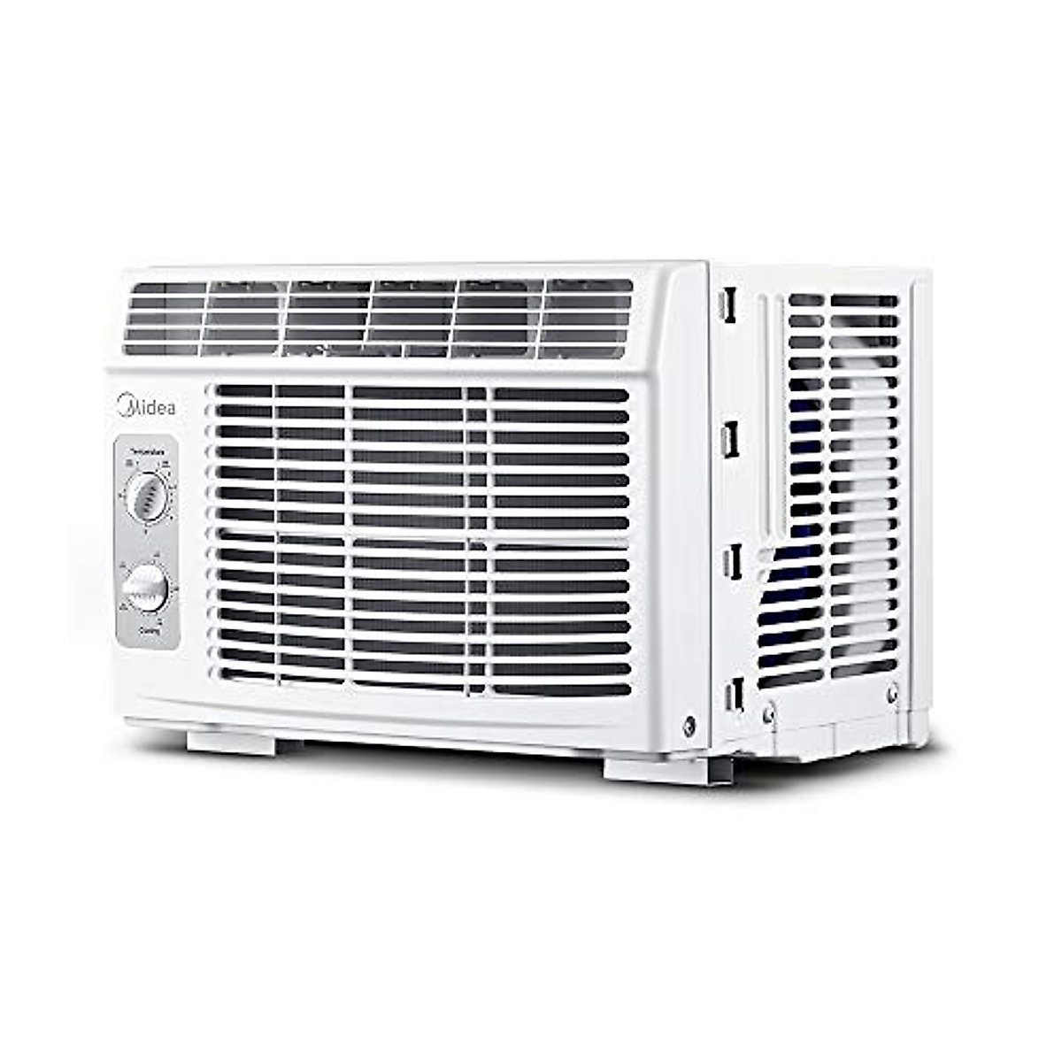 Midea 5,000 BTU EasyCool Window Air Conditioner and Fan - Cool up to 150 Sq. Ft. with Easy to Use Mechanical Control and Reusable Filter