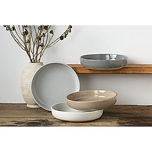 famiware Milkyway 33 oz Bowl Set, Pasta Bowls Set of 4, Salad Bowls Perfect for Your Friend for Housewarming, Thanksgiving, Christmas, Multi-color