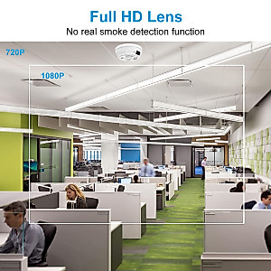 Hidden Camera Wireless WiFi Security Camera Mini HD 1080P Spy Cam with Night Vision and Motion Activated Camera Video Recorder Nanny Cam Indoor/Outdoor