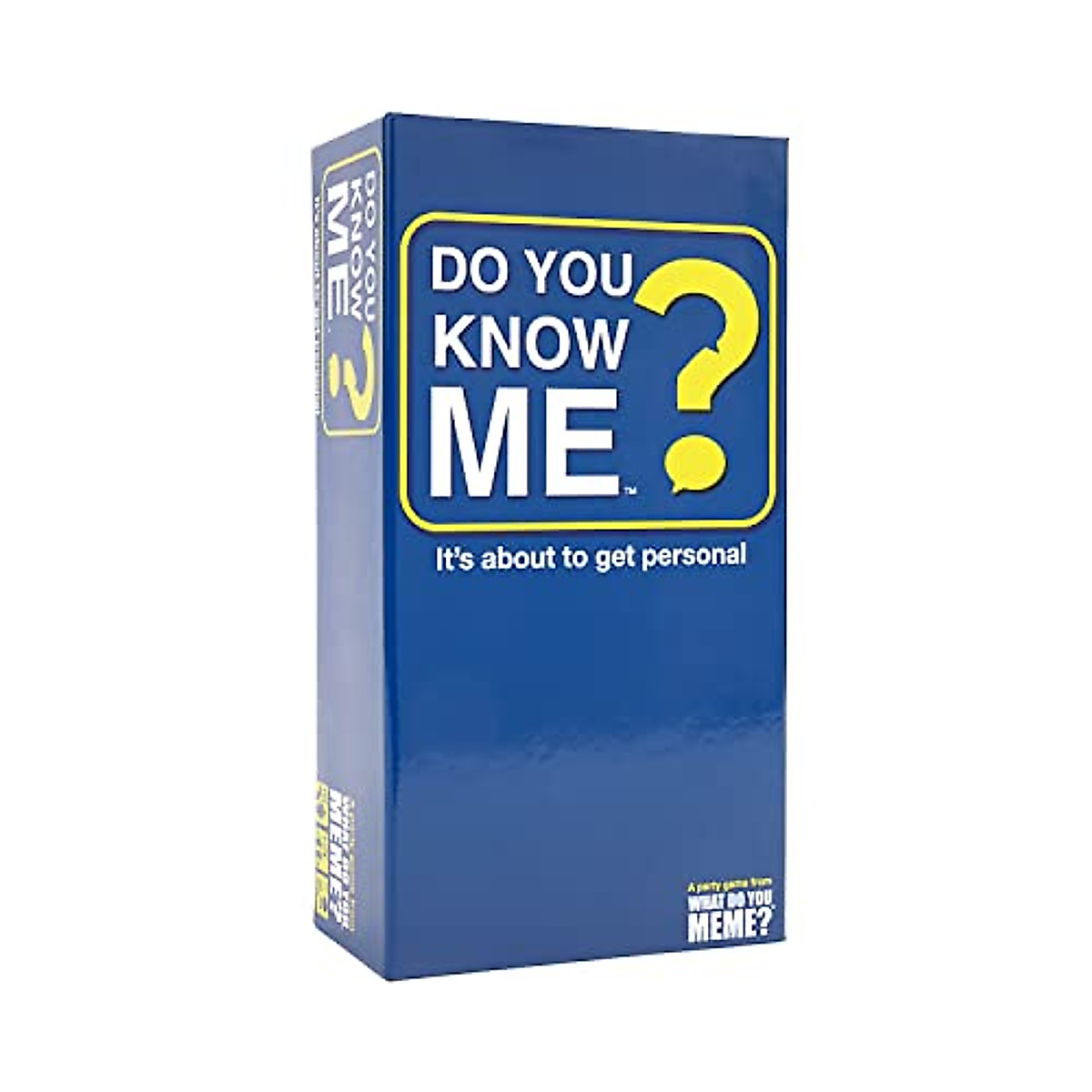 WHAT DO YOU MEME? Do You Know Me? - The Party Game That Puts You in The Hot Seat - Adult Card Games for Game Night