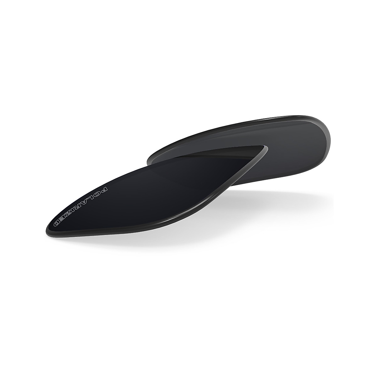 BLAZERBUCK Anti-salt Polarized Replacement Lenses for Oakley Sliver XL OO9341 - Black