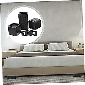 CHILDWEET 4 Sets Table and Chair Mats Chair Leg caps Furniture Pads risers for Table Legs Couch Protectors Chair Foot Pads Rubber feet for Chairs Furniture Grippers for Hardwood Floors Crib