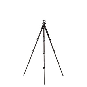 Benro Adventure 2 Series Carbon Fiber Tripod w/ B2 Ball Head (TAD28CB2),Black,Series 2/ 4 Section Kit w/ B2 Head