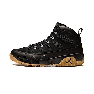 Jordan Mens Air Jordan 9 Boot AR4491 025 Black/Gum - Size 8.5