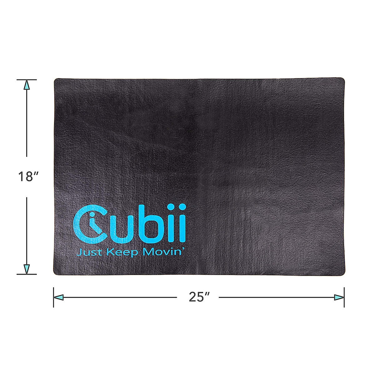 Cubii Non-Slip Workout Mat for Under Desk Ellipticals