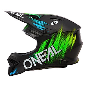 O'Neal 3SRS Helmet Adult Voltage Black/Green Medium