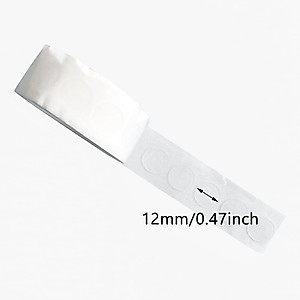 HANWER 200 PCS Glue Points for Balloons, Removable Sticky Point Tape, Adhesive Double Sided Clear dots for Craft Decoration