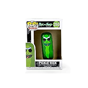 Funko San Diego Comic-Con 2019 Pop! Rick & Morty: Pickle Rick Glow-in The-Dark Vinyl Figure, Multicolor, 3.75"