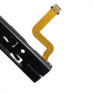 Rinbers Left Right Slide Rail Slider Bracket with Sensor Flex Cable Replacement for Nintendo Switch NS 2017 Console HAC-001 Slide Bar