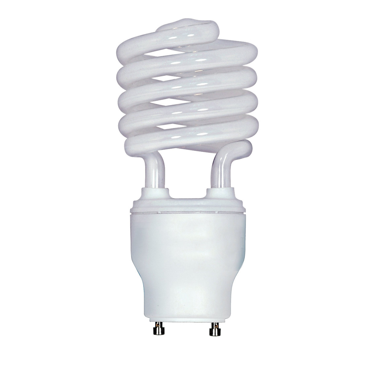 (6-Pack) Satco S8207 26-Watt 2700K GU24 Base Mini Spiral Compact Fluorescent Lamp, 120W Equal6