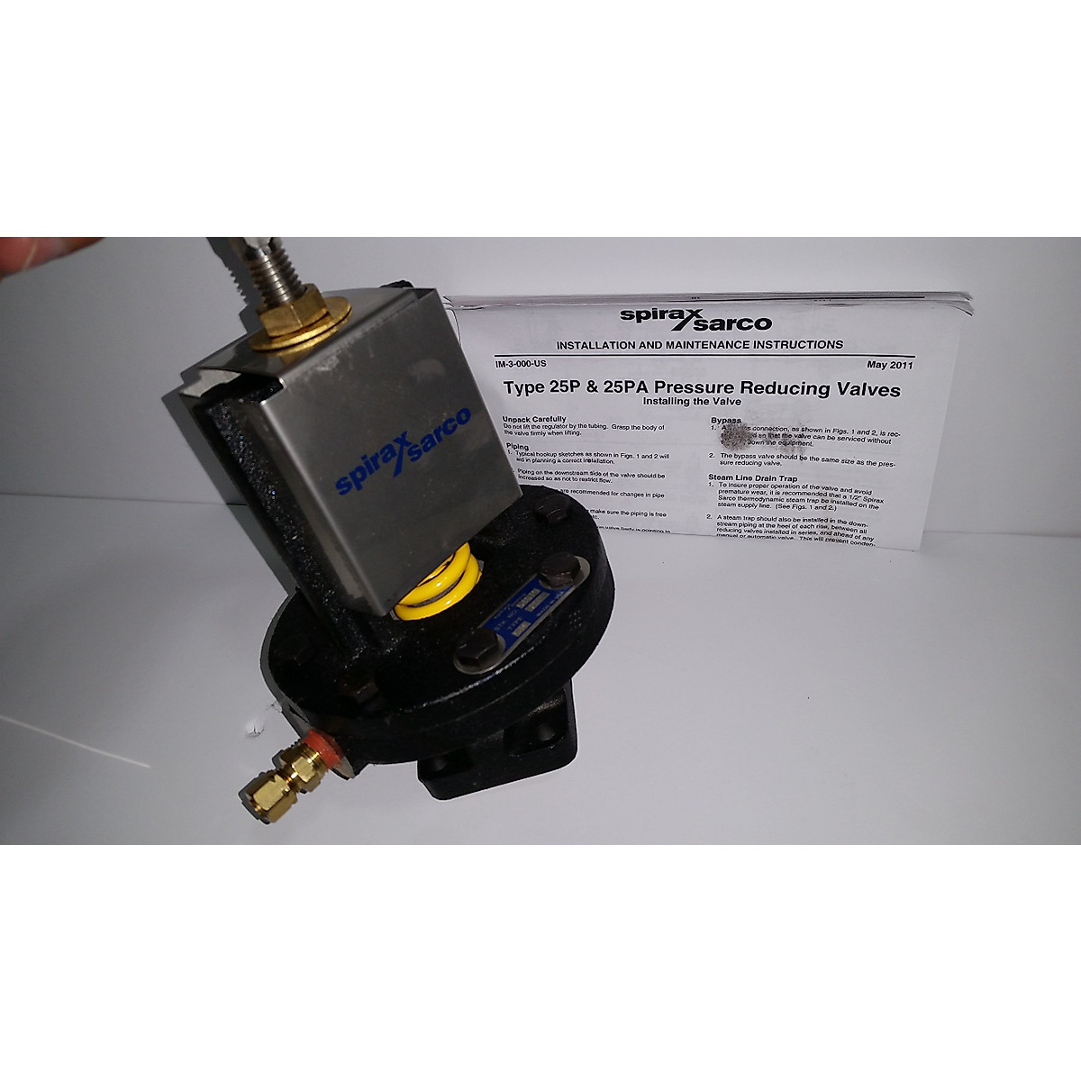 Spirax Sarco Inc. 54819 25P PRESSURE PILOT W/YELLOW 3-30