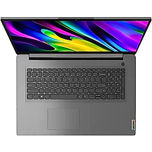 Lenovo IdeaPad 3 Business Laptop, 17.3 Inch FHD Display, AMD Ryzen 5 5625U, 16GB RAM, 1TB SSD, Windows 11 Pro, 10 Number Key, Fingerprint, SD Card Reader, Arctic Grey, PCM