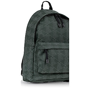 Lacoste Signature Print Backpack, Sinople Monogramme