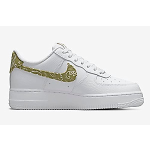Nike Women's Air Force 1 Low '07, White/Barley-white, 5