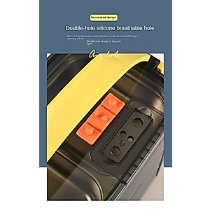 KAYNO Bento Boxes for Adults, 304 Stainless Steel Bento Lunch Box, Modern 2Layer Insulated Bento Box, 2 Compartment Leakproof Lunch Container Portable Food Storage Containers for Women Men