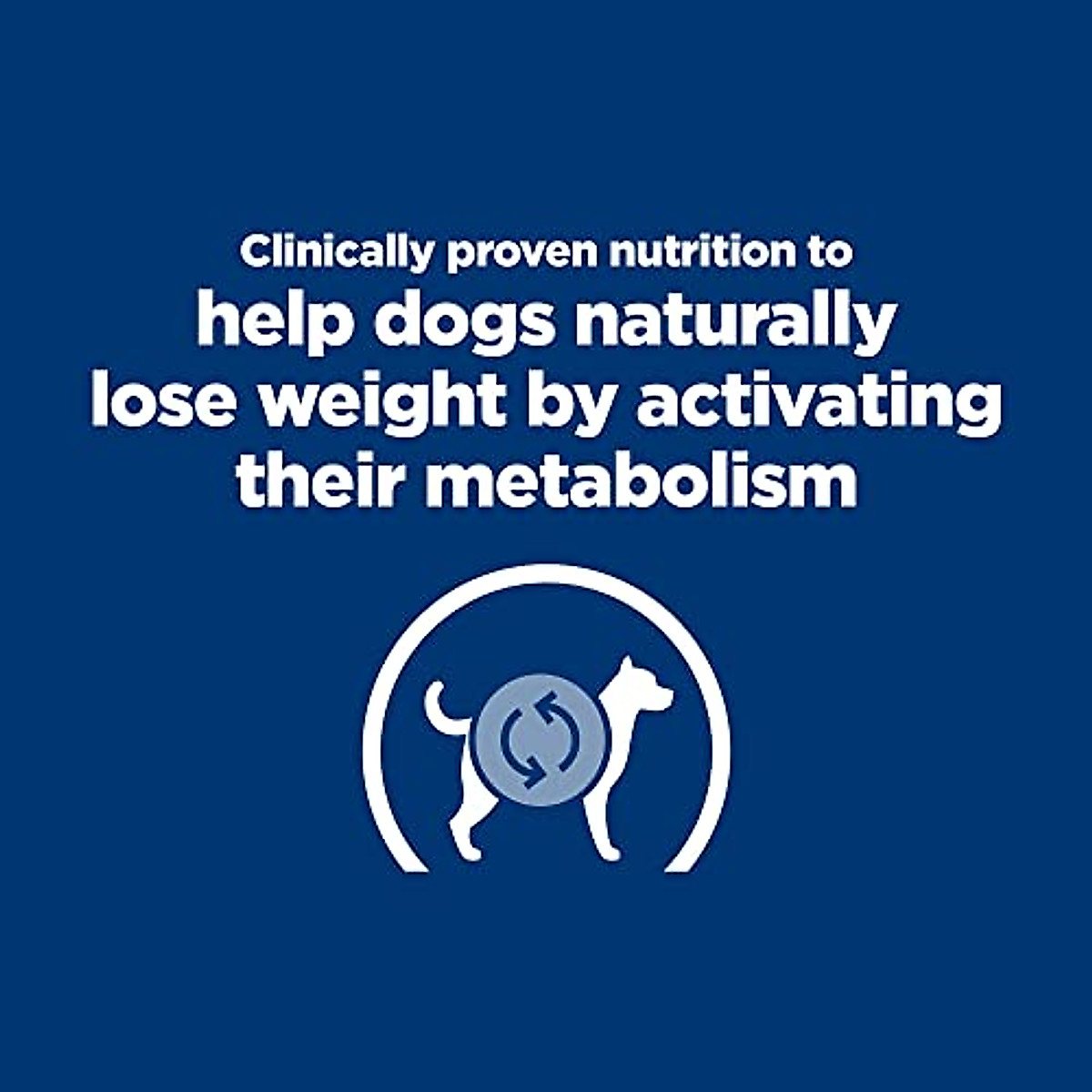 Hill's Prescription Diet Metabolic Weight Management Chicken Flavor Dry Dog Food, Veterinary Diet, 27.5 lb. Bag