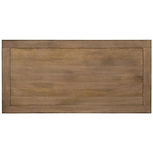 Hooker Furniture Writing Desk in Medium Wood and Gray