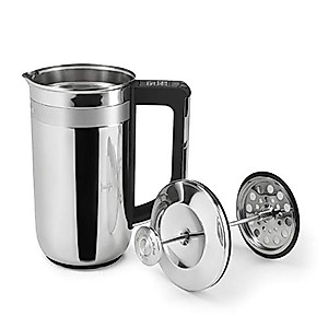 KitchenAid KCM0512SS Precision Press Coffee Maker, Stainless Steel