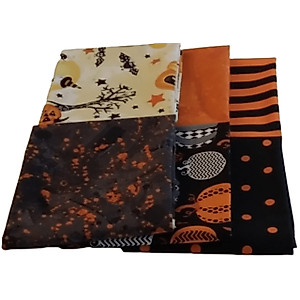 Halloweern Fat Quarter Bundle 6 Pcs