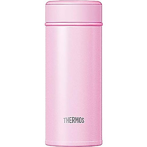 Thermos JOG-250 LP Water Bottle, Vacuum Insulated Travel Mug, 8.5 fl oz (250 ml), Light Pink