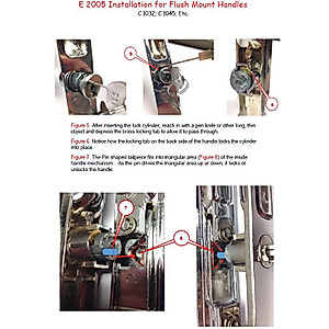 Prime-Line E 2005 1 In. Wafer Type Sliding Diecast Door Cylinder Lock (Single Pack)