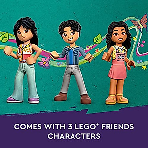 LEGO Friends Botanical Garden Building Toy Set, A Creative Project for Ages 12+, Build and Display a Detailed Greenhouse Scene, A Gift for Kids and Teens Who Love Flowers and Plants, 41757