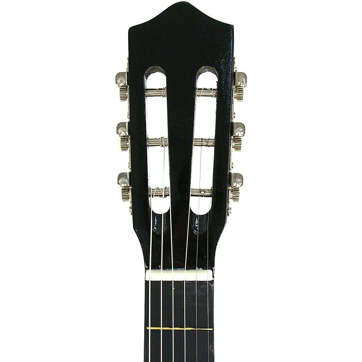 Smartxchoices 38" Kids Acoustic Guitar Bundle Kit for Starter Beginner Music Lovers, 6-String Folk Guitar with Gig Bag, Extra Set Steel Strings, Strap, Pitch Pipe and Pick, Black