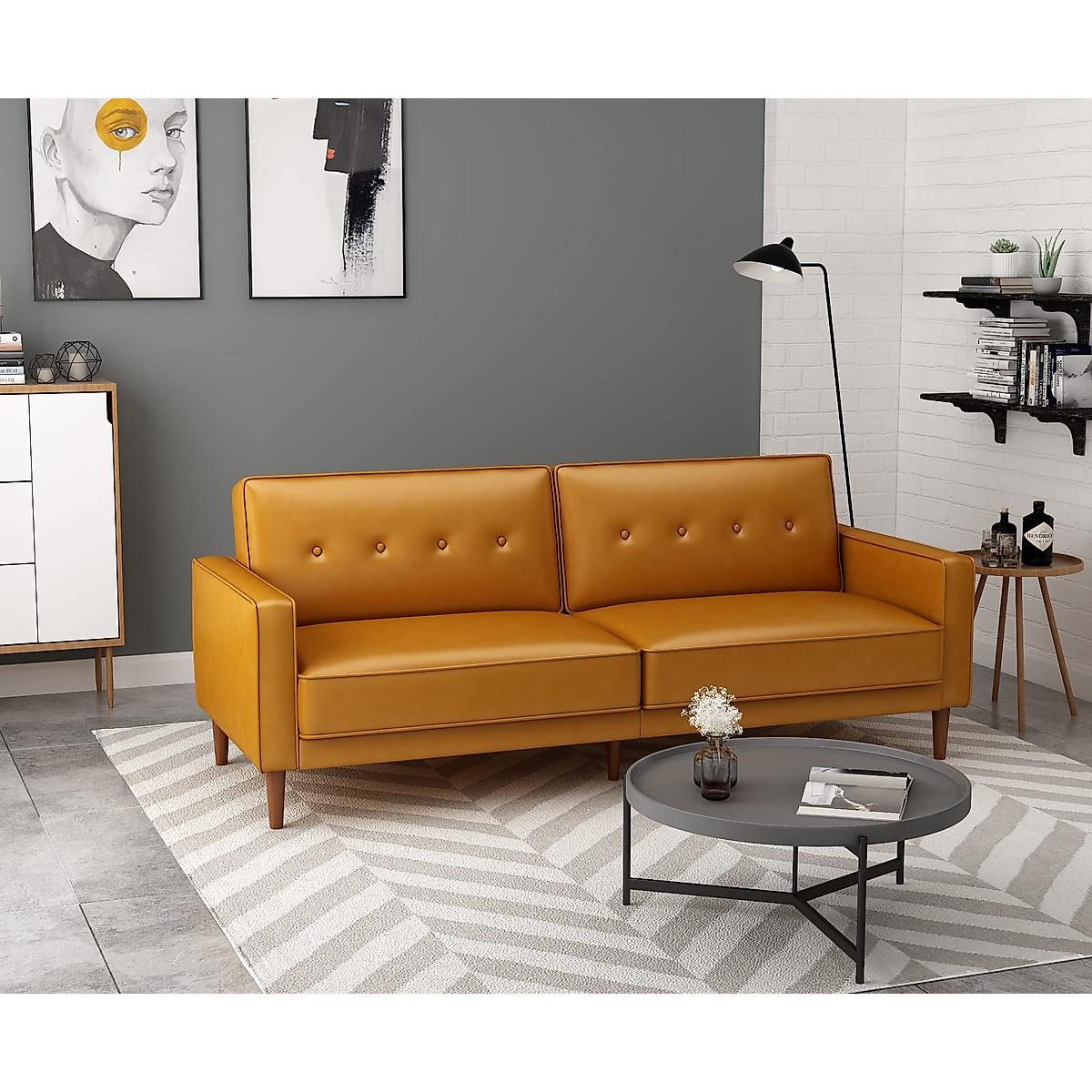 Gold Sparrow Camden Convertible Sofa Bed