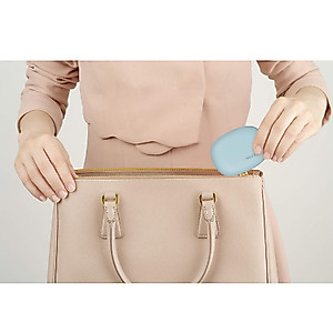 NewWay Mini Toothbrush Sterilizer Cover Rechargeable Travel Toothbrush Case with Holder for Houshold and Traving or Business Trip Blue