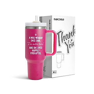 Retirement Gifts For Women 2025, Wise Woman Funny Retirement Gifts, Farewell Gifts for Coworkers, Goodbye Gifts for Friends, Coworker Leaving Gifts, Retirement Parties, 40oz Tumbler, Hot Pink