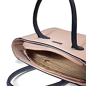 ESTALON Women Premium Faux Leather Ladies Bag & Hand Bag, PU Shoulder Bags for Women, Stylish Satchel Bag for Everyday Use (PINK)