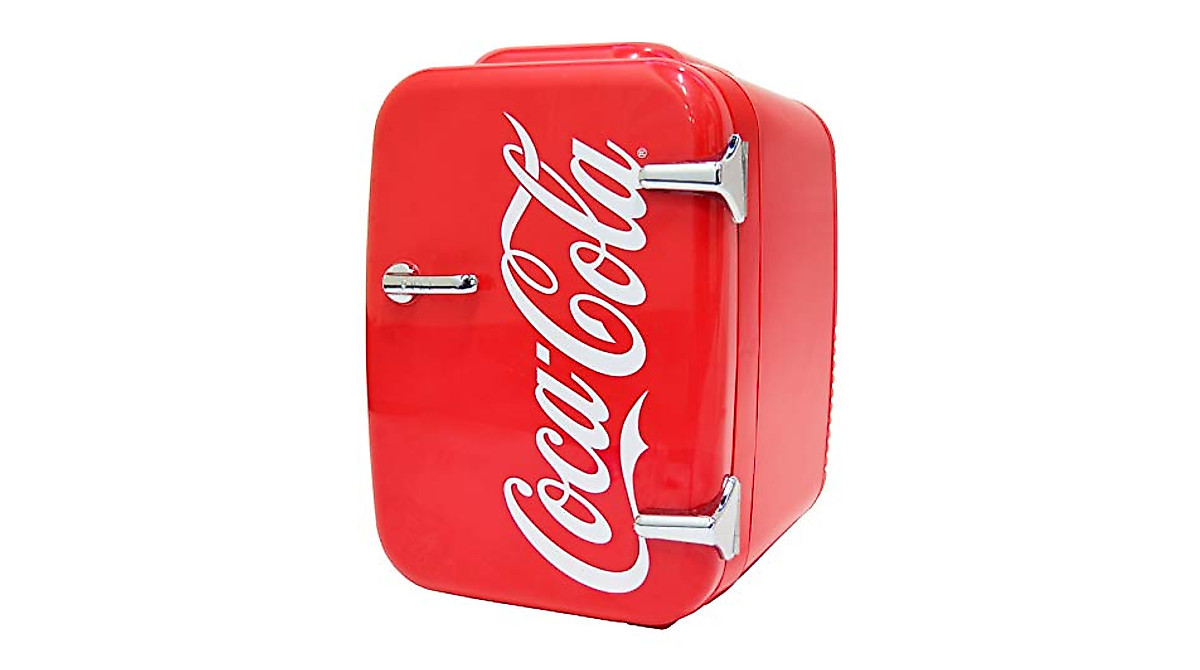 Coca-Cola Retro Mini Fridge - 4L Portable Cooler & Warmer