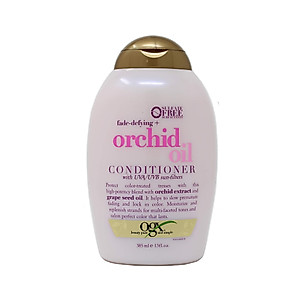 OGX Fade-Defying Orchid Oil Conditioner with UVA/UVB Sun Filters, 13 Ounces