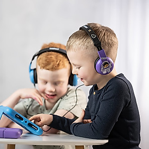 Made for Amazon Volume Limiting Bluetooth BuddyPhones, PlayTime in Pink. Ages (3-7)