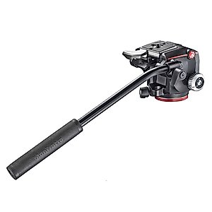 Manfrotto XPRO Fluid Head with Fluidity Selector, Professional Tripod Head for Mirrorless, DSLR and Video Camera, for Professional Photography, Content Creation, Vlogging and Videomaking, Payload 5 kg