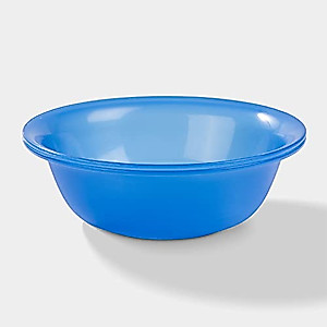 Sterilite Set of Two 49 Ounce/1.4 Liter Bowls, Turquoise Blue Tint, 12-Pack