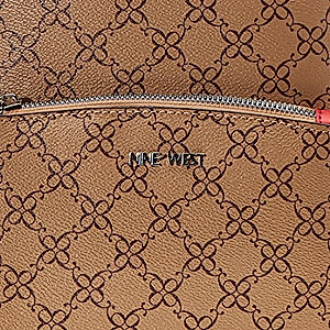 Nine West Sloane Backpack Mocha Logo Multi One Size
